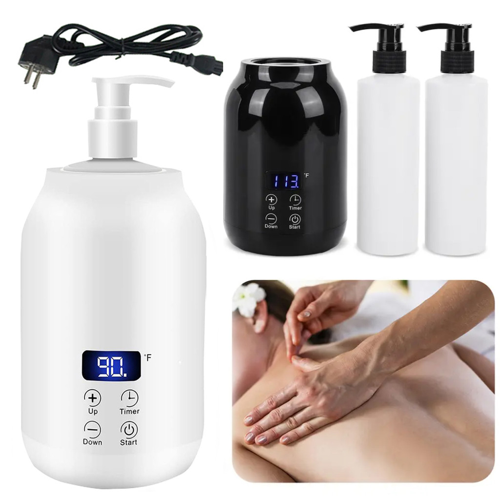 Jual NEW Massage Oil Warmer Digital Lotion Cream Heater 2 Heat Modes ...