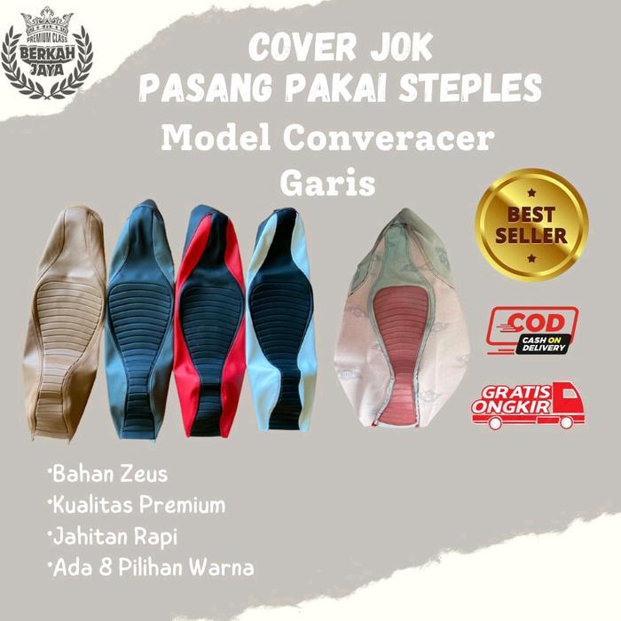 Jual COVER JOK MOTOR PASANG PAKAI STAPLES MODEL COFERACER SIZE XL ...