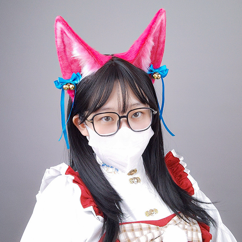 Jual New Lol Spirit Blossom The Nine-Tailed Fox Ahri Cosplay ...