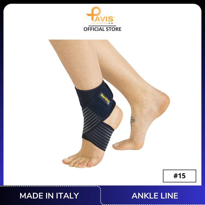 Jual (COD) PAVIS #15 ANKLE BRACE WITH 8-SHAPED BANDAGE | Shopee Indonesia
