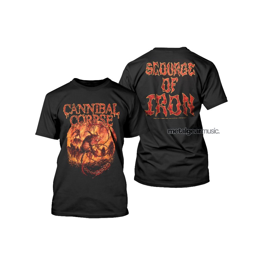 Jual T-SHIRT - CANNIBAL CORPSE - SCORN OF IRON LINDUNG kaos brutal ...