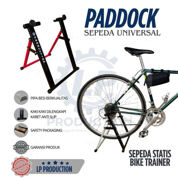 Jual Promo!! Stand Paddock Sepeda Statis Bike Trainer Fixie Roadbike ...