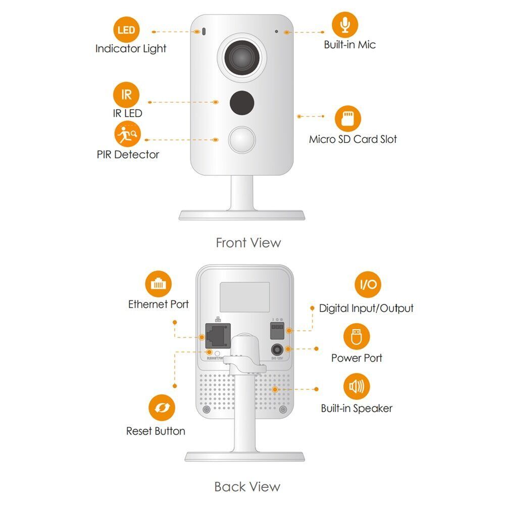 Jual Imou Wifi Camera Cube 4MP Two-way Talk Baby Monitor Human and ...