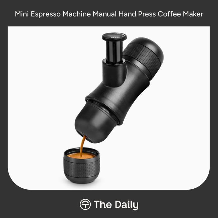 Jual PROMO!! Mini Espresso Machine Manual Hand Press Coffee Maker ...