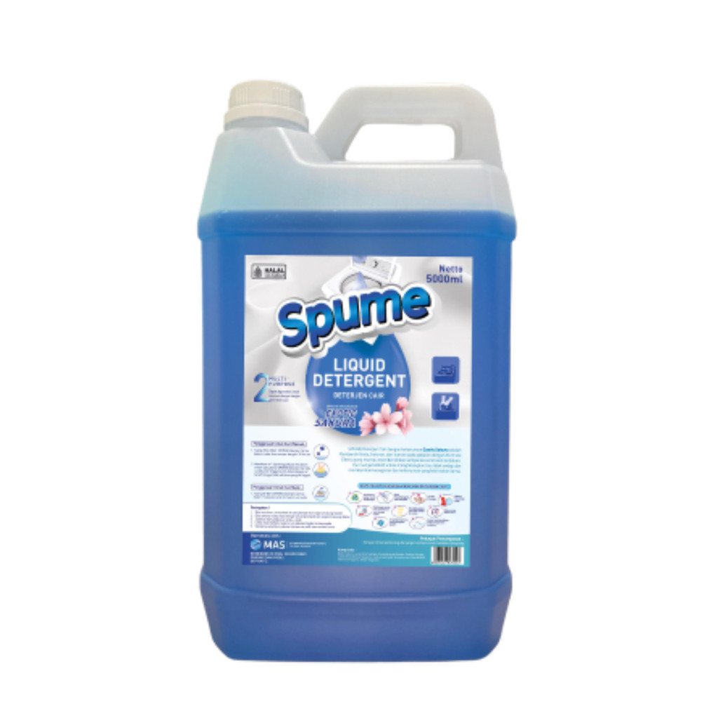 Jual Spume Liquid Detergent 5 Liter – Aroma Sakura Premium – Laundry ...