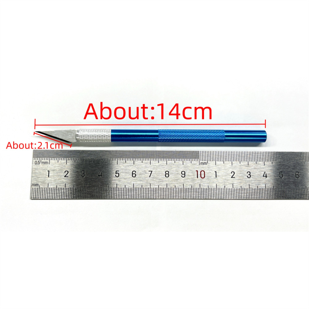 Jual Metal Carving Scalpel Knife Tools Kit Anti-Slip Blades Engraving ...
