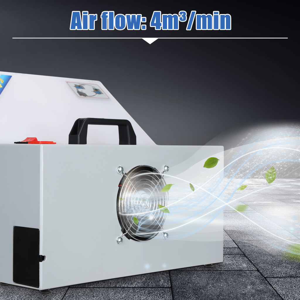 Jual Airbrush Paint Spray Booth Kit With Exhaust Fans Filter Portable ...