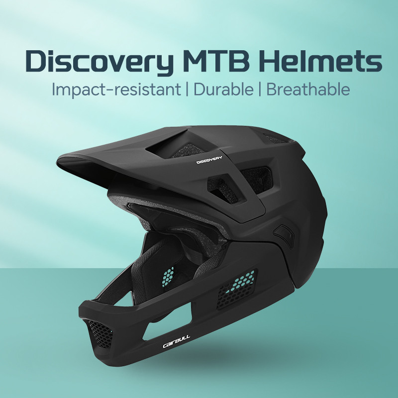 Jual Cairbull Men'S Mtb Helmet Full Face 54-61Cm Uni Cycling Helmets ...