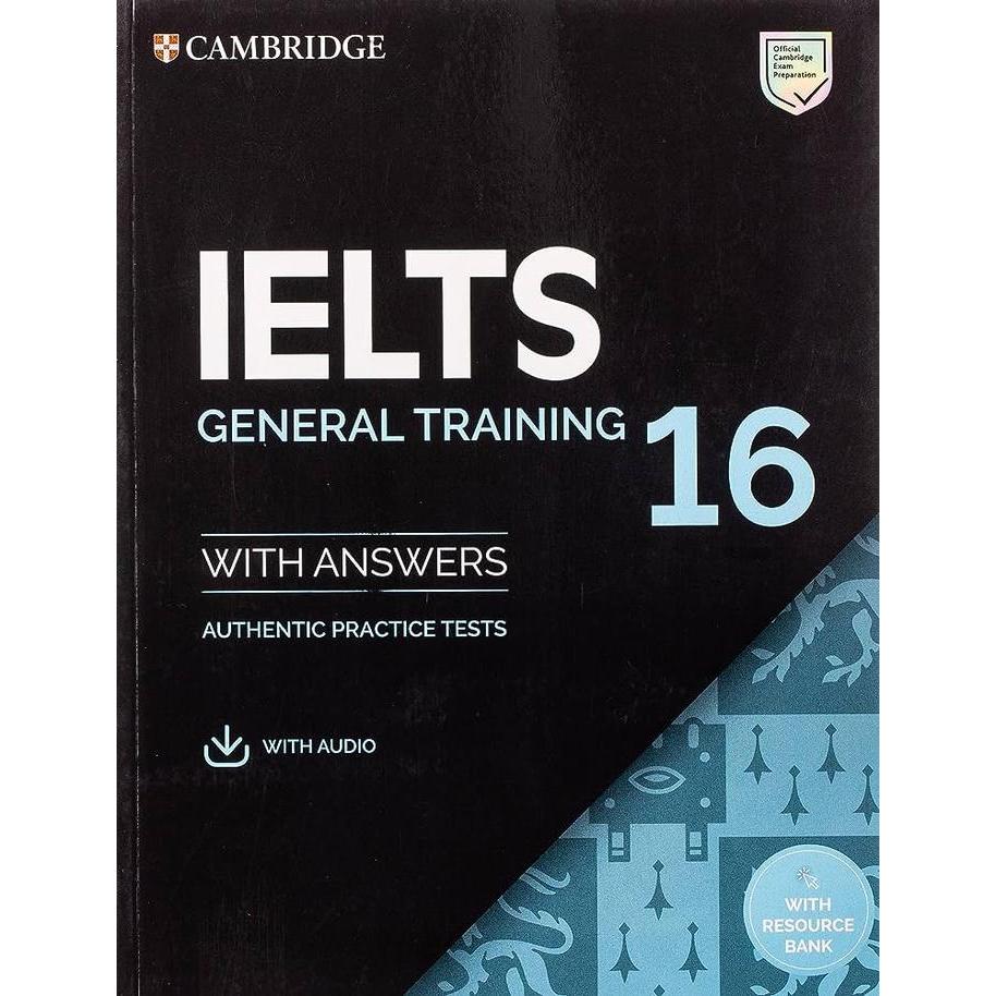 Jual ORIGINAL FROM CAMBRIDGE - IELTS 16 Practice Tests - General ...