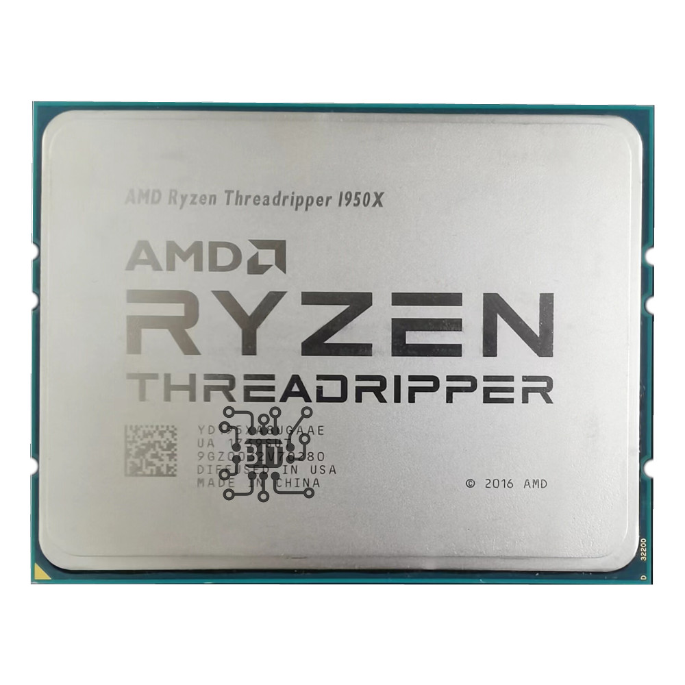 Jual Amd Ryzen Threadripper 1950X 16 Cores 32 Threads Base Clock 3.4Ghz ...
