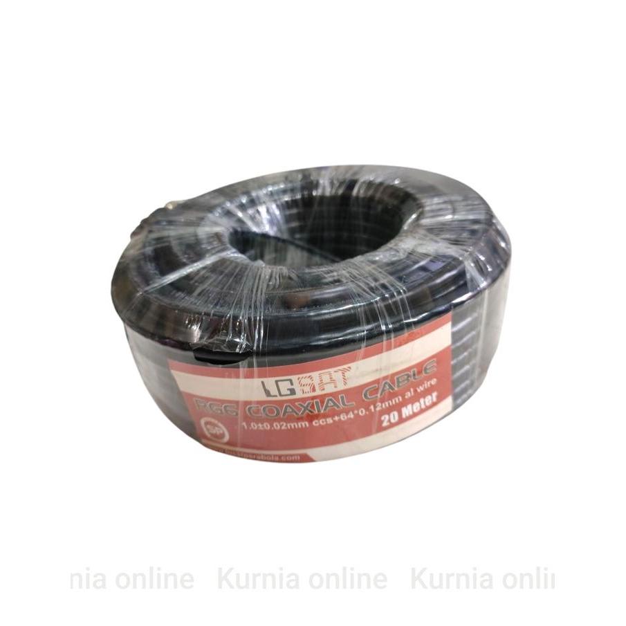 Jual TRIKQUEE- Kabel Parabola Antena Tv Digital Rg6 15Meter 20Meter ...