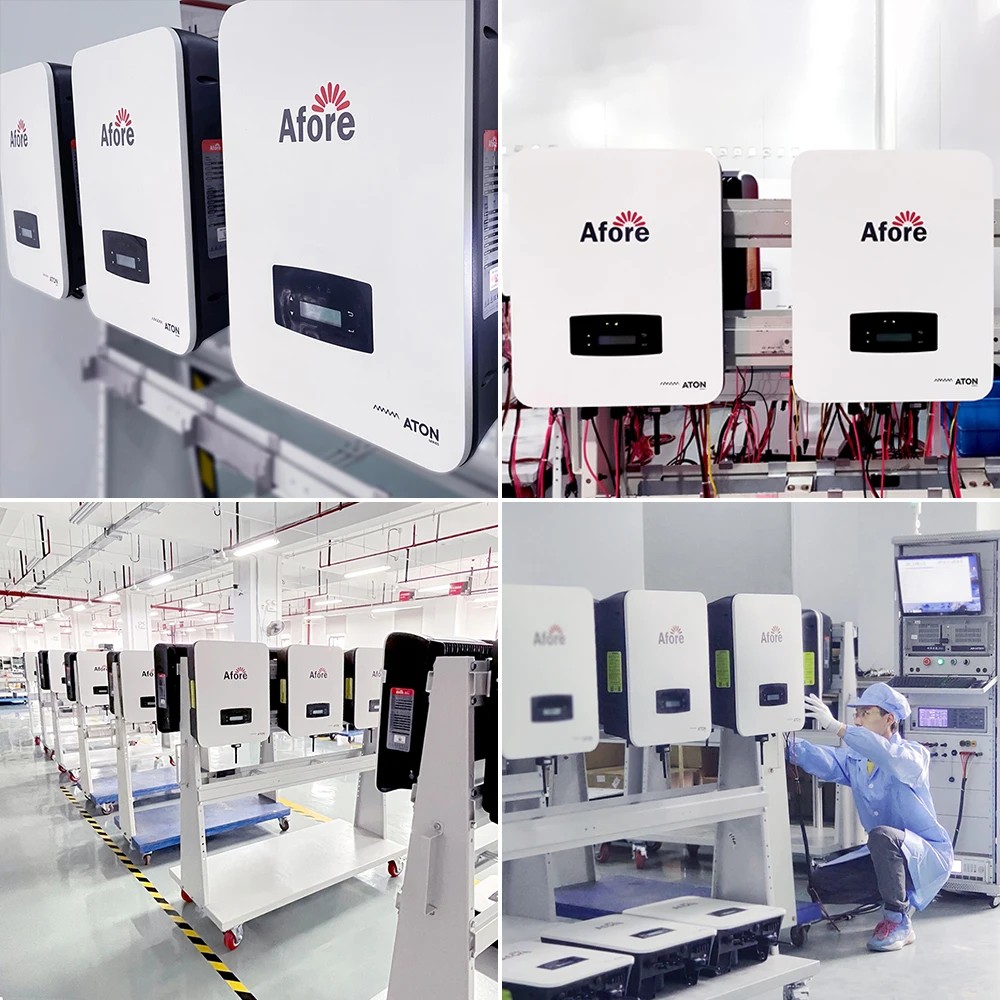 Jual Afore Hybrid Solar Inverter 3 Phase 15Kw 20Kw 25Kw 30Kw Pv Solar ...