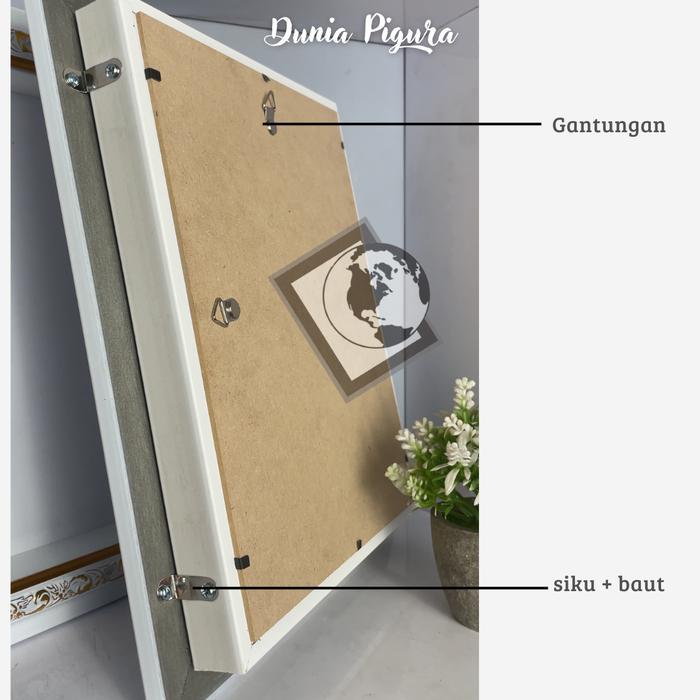 Jual kemgraf- [Motif] Bingkai Mahar 3D Scrapbook A4 (21 X 30 Cm ...