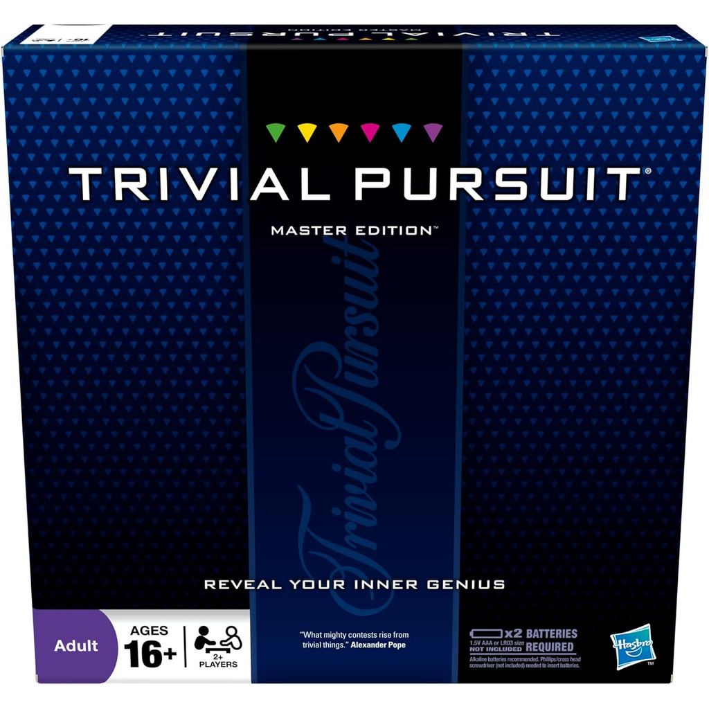 Jual Hasbro Gaming Trivial Pursuit Master Edition Trivia Game, | Shopee ...