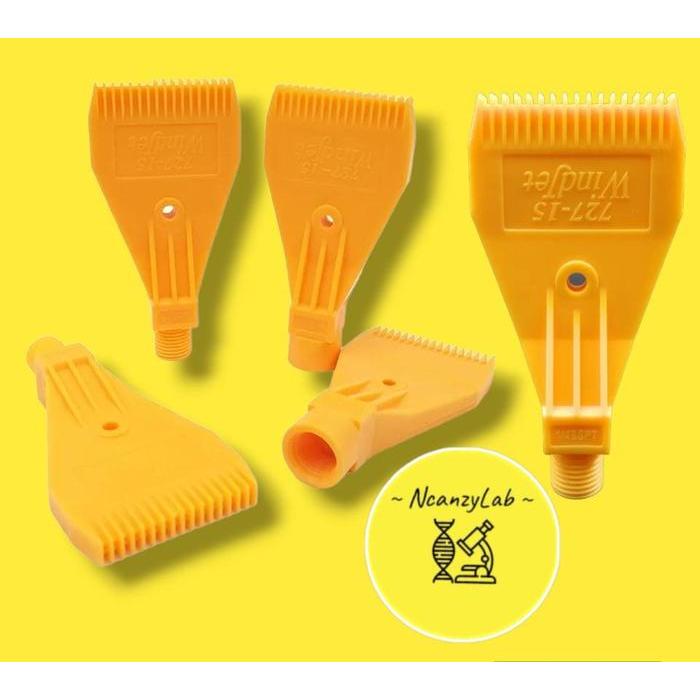 Jual Wind Jet nozzle Air Blowing 1/4 Inch ABS Type A / Nozzle jet Flat ...