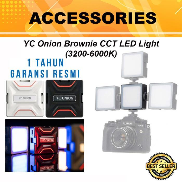 Jual Led Camera Video Light Yc Onion Brownie Cct Led Lighting | Shopee ...
