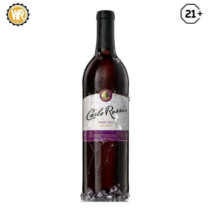Jual gym7- Carlo Rossi Sweet Red -750Ml | Shopee Indonesia