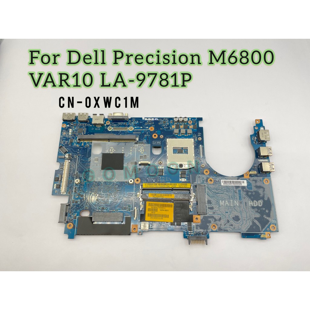 Jual For Dell Precision M6800 Core Hm87 Mainboard Cn-0Xwc1M 0Xwc1M ...