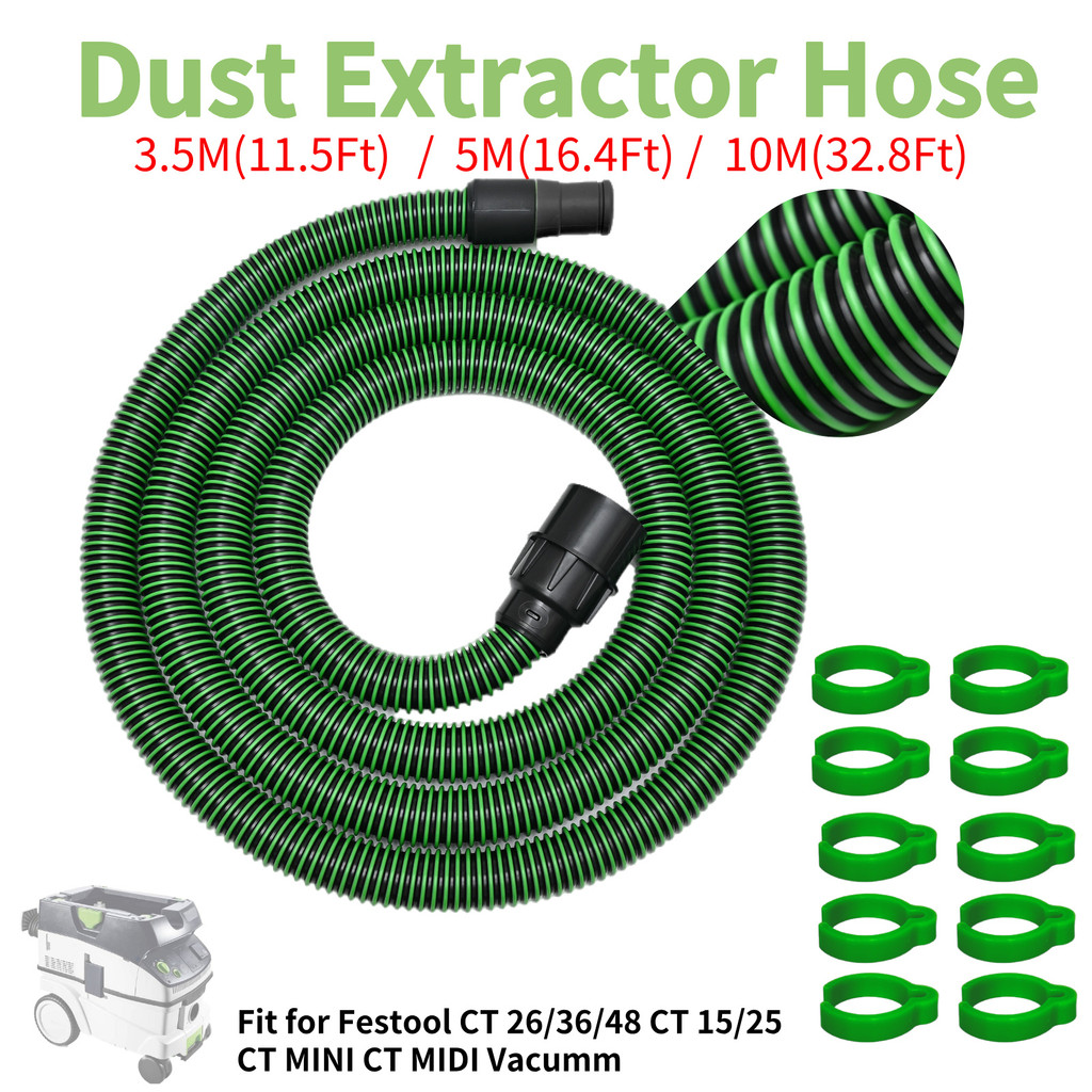 Jual Dust Extractor Hose D27/32X3.5M For Festool Suction Hose,Suitable ...