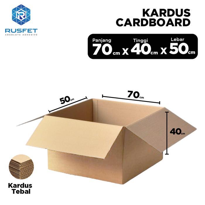 Jual klpu- Kardus Packing Box Packing Kotak Polos Cokelat Satuan Dus ...