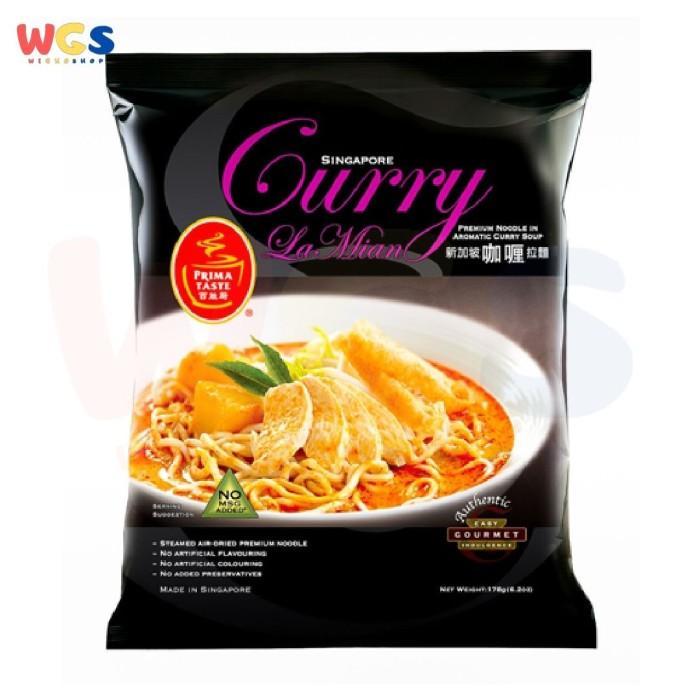 Jual Prima Taste Singapore Curry La Mian Instant Noodles 178g Mi Kari ...