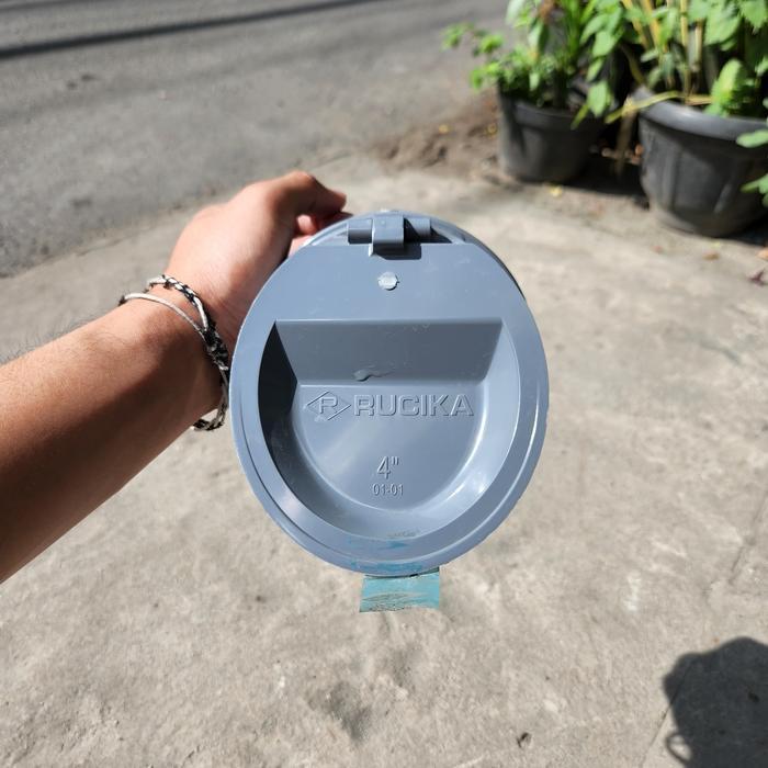 Jual nozv- Backflow Valve 4 Inch Rucika / Tutup Pipa Pembuangan Back ...