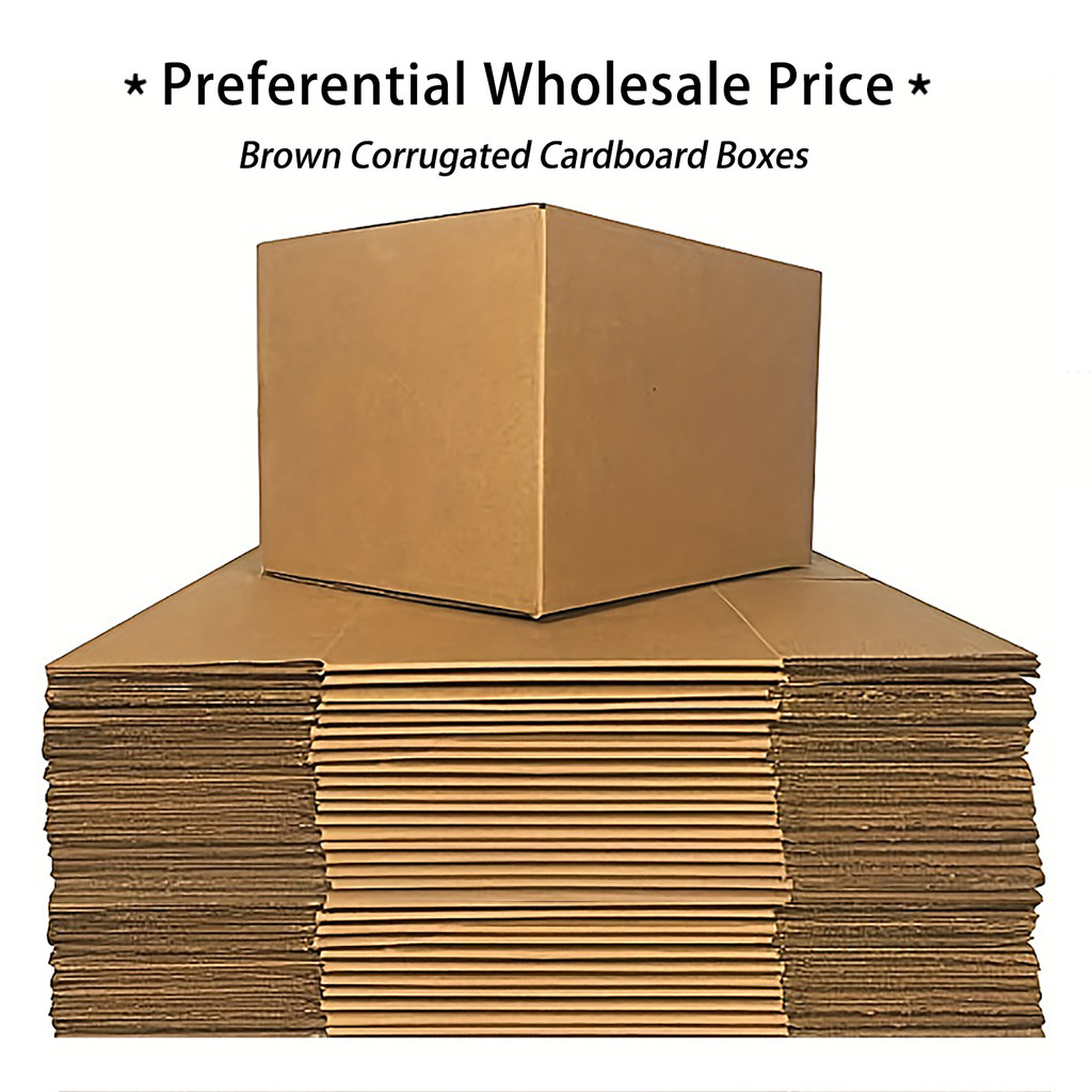 Jual High Quality Mailing Shipping Boxes, 9.1x5.1x6.3in, Single Wall ...