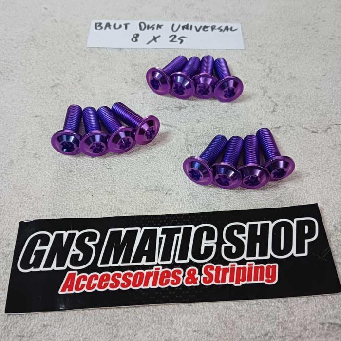 Jual News BAUT DISK TITANIUM (1BIJI) BAUT PIRINGAN CAKRAM TITANIUM BAUT ...