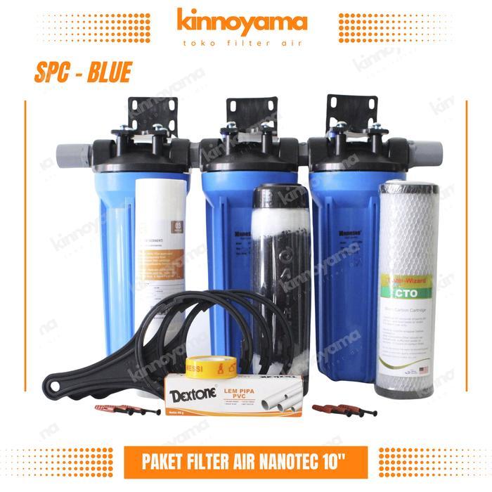 Jual Filter Air Sumur Bor / Zat Besi / Paket Filter 3 Tahap SPC ...