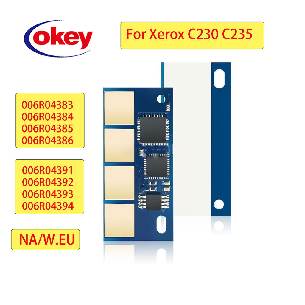 Jual Toner Chip For Xerox C230 C235 006R04383 006R04384 006R04385 ...