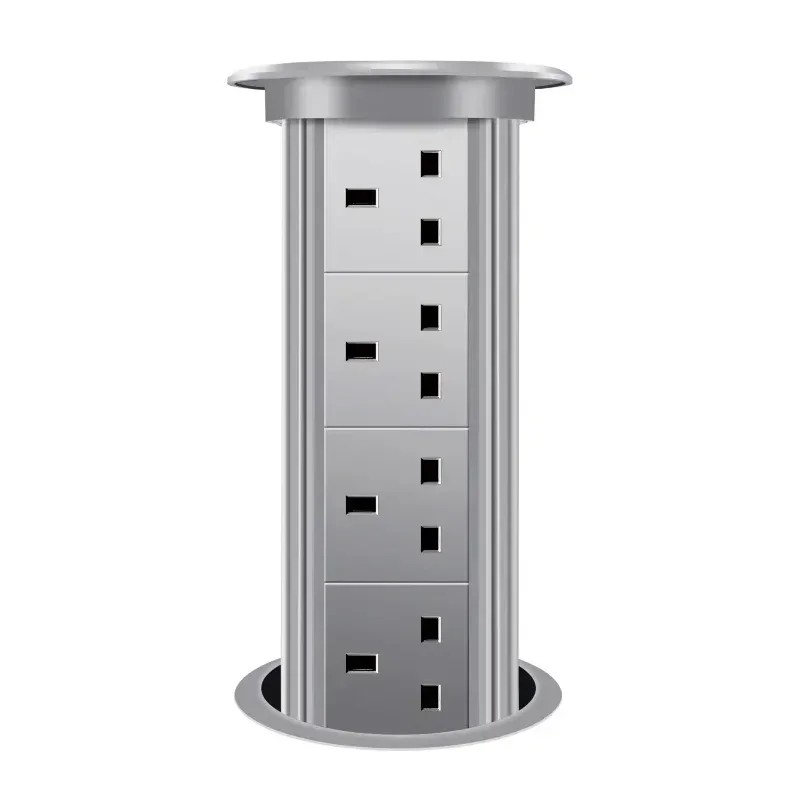 Jual Motorized Lifting Pop Up Tower Power Outlet Hidden Mounted Kitchen ...