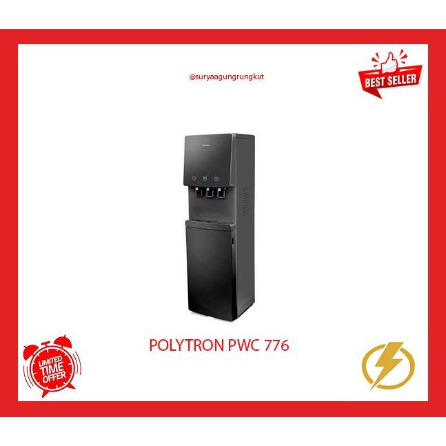 Jual DISPENSER GALON BAWAH POLYTRON HOT, NORMAL & COLD - PWC 776 ...
