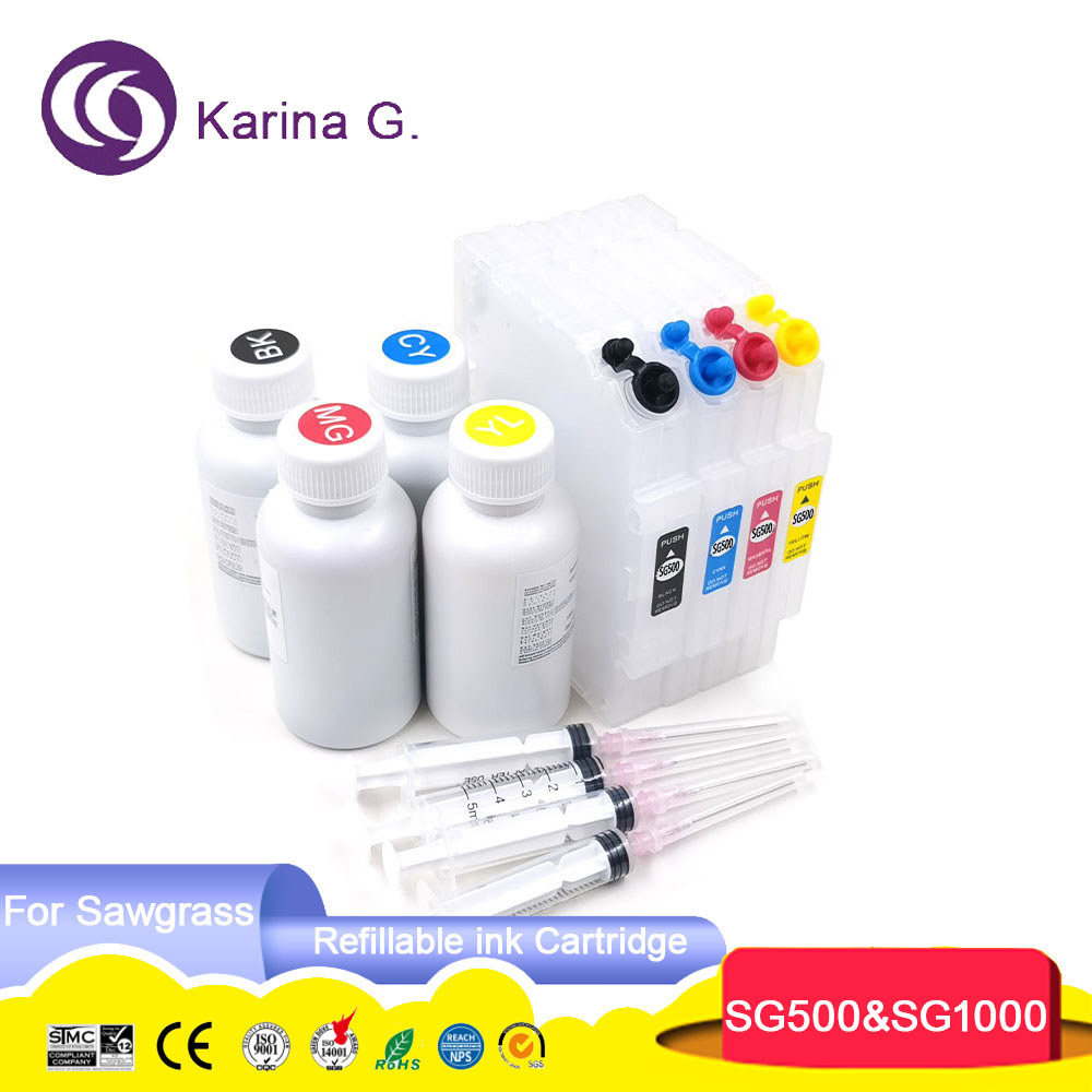Jual Pum Sublimation Color Refillable Ink Cartridge Sg500 Sg1000 For ...