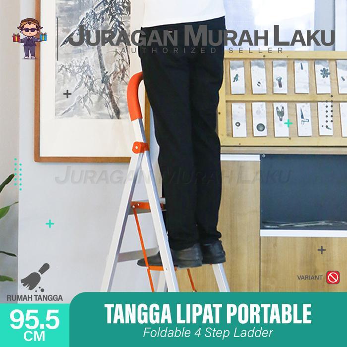 Jual New Tangga Lipat /Tangga Portable / Tangga Lipat Aluminium - 4 ...