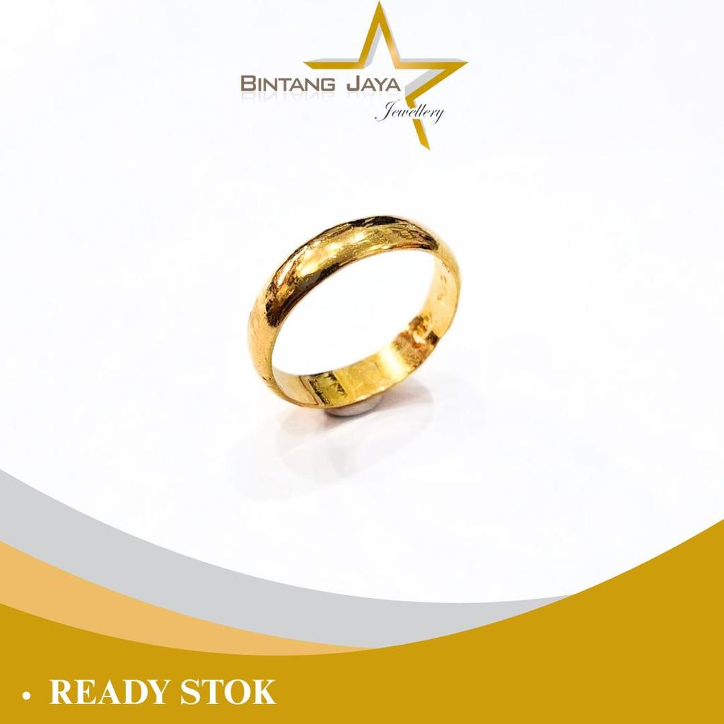 Jual Cincin Emas Asli - LM Belah Rotan No 12 TA - Kadar LM99 - Berat ...