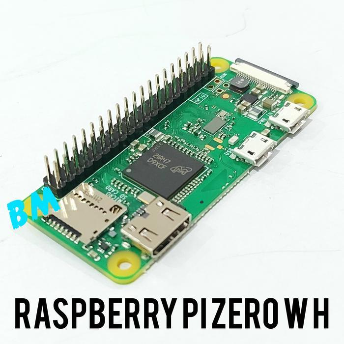Jual Raspberry Pi Zero W H Wifi Bluetooth raspi Zero WH 1Ghz 512MB NEW ...