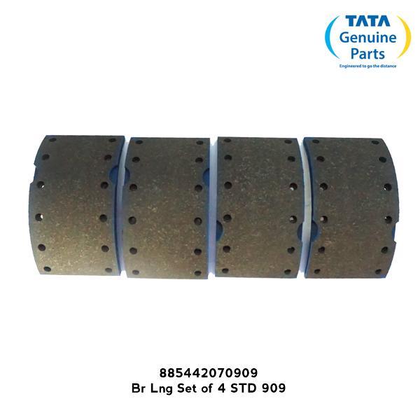 Jual Tata Motors Ultra 1012 Brake Lining Set 885442070909 Front ...