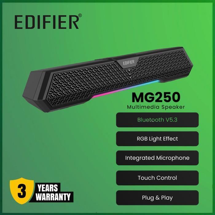 Jual Edifier Mg250 Mg 250 Multimedia Speaker Soundbar Mini With Rgb ...