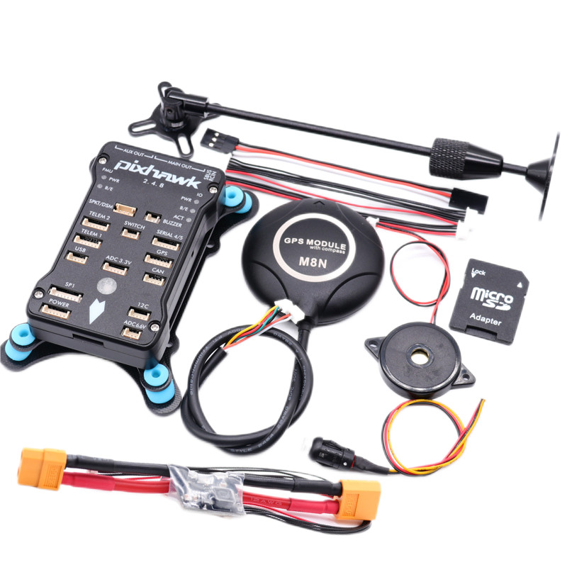 Jual Rctosky Pixhawk Px4 Pix 2.4.8 32 Bit Flight Controller Autopilot ...