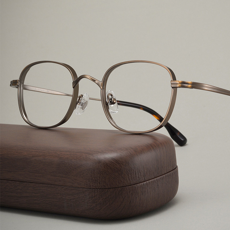Jual Design Replica Pure Titanium Ultra Light Glasse Frame Men Woman ...