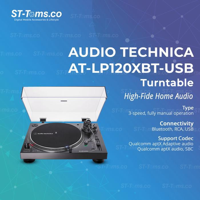 Jual Audio Technica At-Lp120Xbt-Usb / Lp 120Xbt-Usb / Lp120 Xbt Direct ...