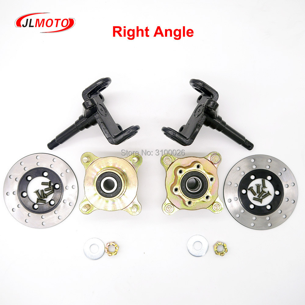 Jual 1Set Steering Strut Knuckle Spindles With Wheel Hub 130Mm Brake ...