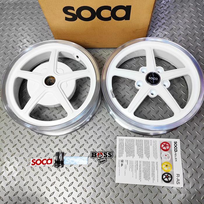 Jual Ve SOCA R-AS 12inc Front & Rear Vespa Sprint Primavera GTS S LX ...