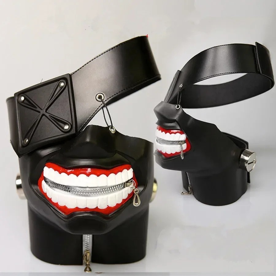 Jual Anime Tokyo Ghoul Kaneki Ken Cosplay Kostuums Masker Halloween ...