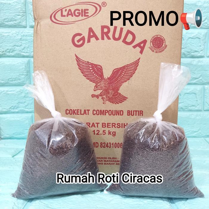 Jual 87ekcr- Garuda Chocolate 500Gr Meses Rice Choco Coklat Meses ...