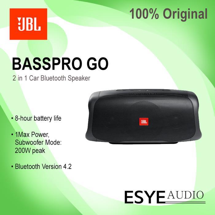 Jual Subwoofer Aktif JBL Bass Pro Go 2 in 1 Car Bluetooth Speaker ...