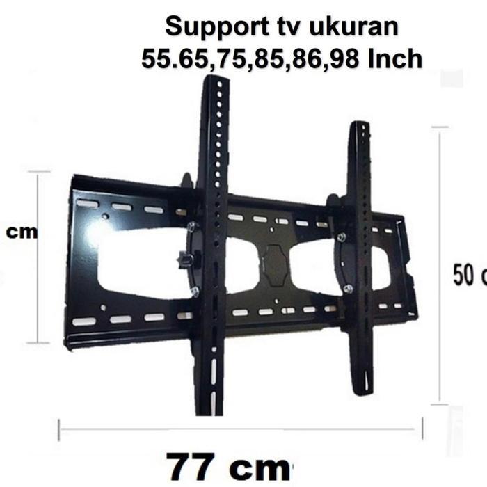 Jual bracket braket breket tv led lcd plasma untuk ukuran 50 55 65 70 ...