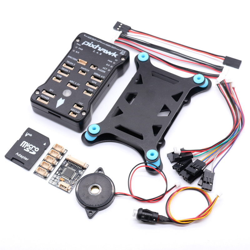 Jual Rc Pixhawk Px4 Pix 2.4.8 32 Bit Flight Controller +Shock Absorber ...