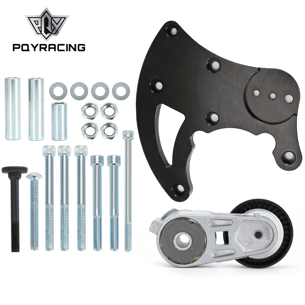 Jual Ls Swap R4 Ac Compressor High Mount Bracket Kit W/ Belt Tensioner ...