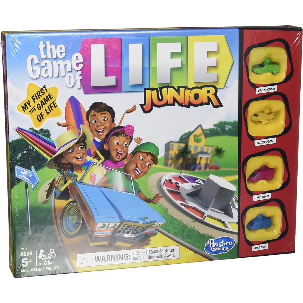 Jual Hasbro Gaming The Game of Life Junior Board Game for Kids | Shopee ...